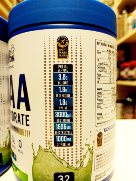 Bcaa Amino Hydrate c электролитами, глютамином и цитруллином бцаа