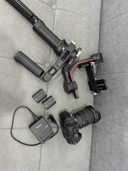 Sony alpha 7 iii + Ronin rs 3 Pro