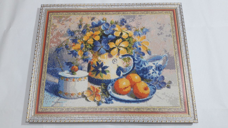 Продам картины алмазная мозаика, готовые с рамкой.
