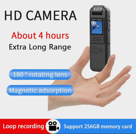 Body Camera CS08 - видео камера + диктофон