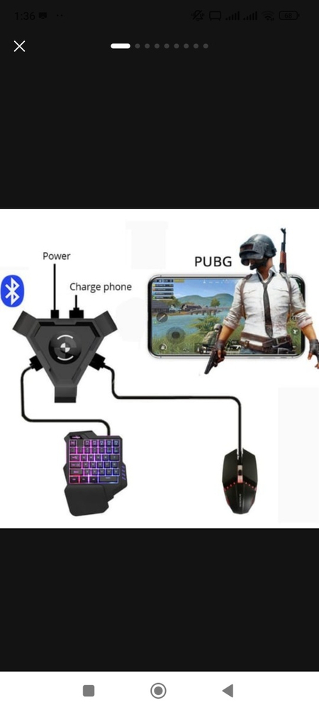 Pubg uchun klavish bn mishka bulutusli