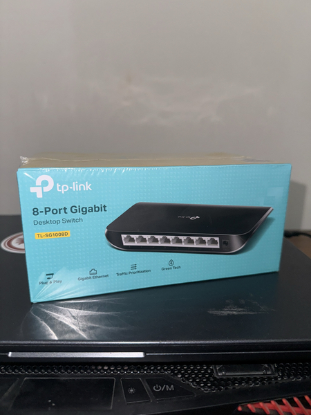 Коммутатор TP-LINK TL-SG1008D Black / 8-port Gigabit