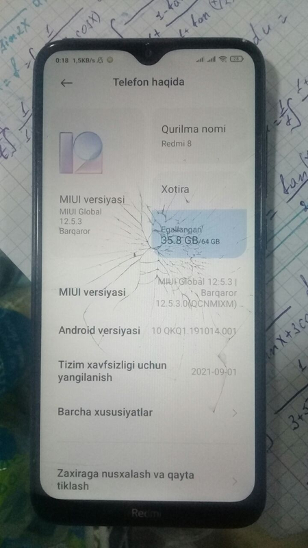 (Redmi)  Xiaomi 8