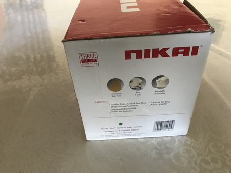 Утюг Nikai NDI724