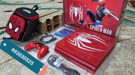 Playstation 4. PRO. • SPIDERMAN • { 4K }. HDR. 1.TB. Exclusive.