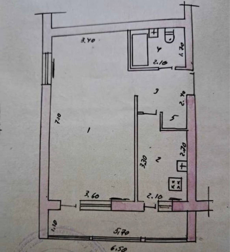 Продам квартиру 1/2/4 на Буз 2 76-серия