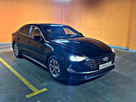 Hyundai Sonata 2021 yil Toza Qora rang