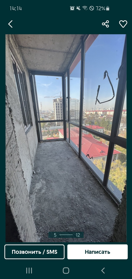 Своя 2х комнатная квартира. Baku Residence, Узбум. Метро Дустлик