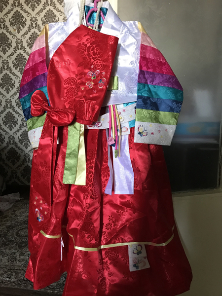 Корейское платье.