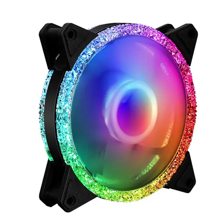 Алмазный RGB кулер для компьютера 120мм