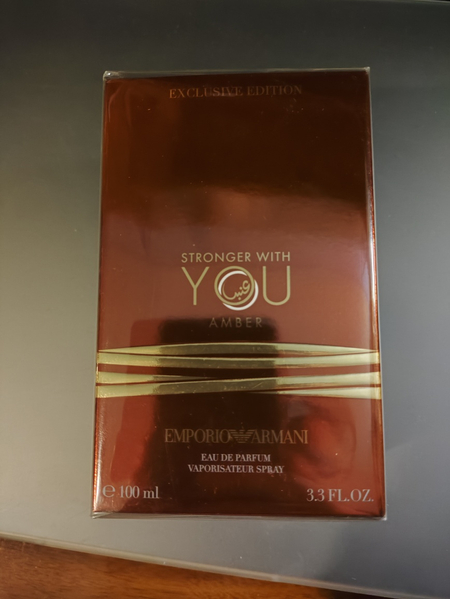 Унисекс парфюм Stronger With You Amber Emporio Armani оригинал