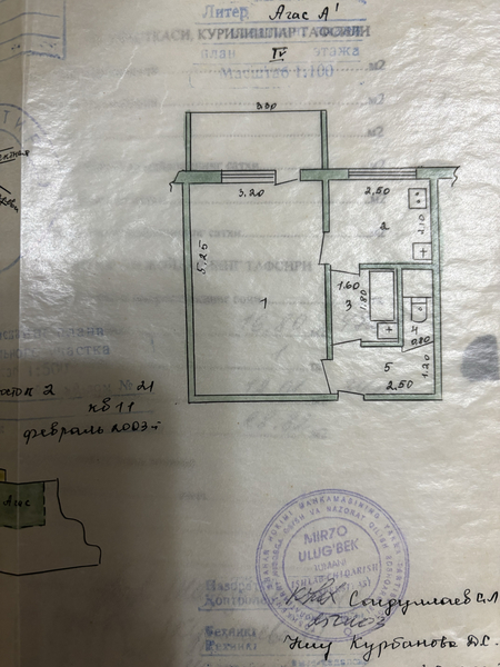 продажа квартиры 1-2/4/4