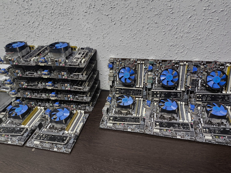 Ecs H87+G3240+4Gb 23шт