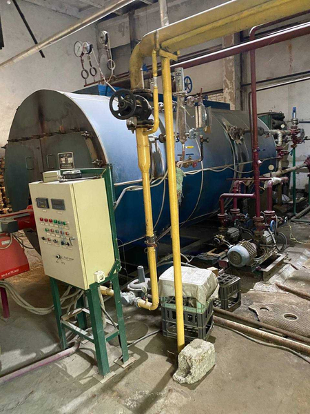 Паровой котел 4,0 т. пара/час (топливо: газ)