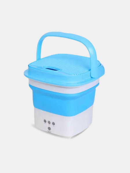 Kir yuvish mashinasi mini, katlanadigan, portativ