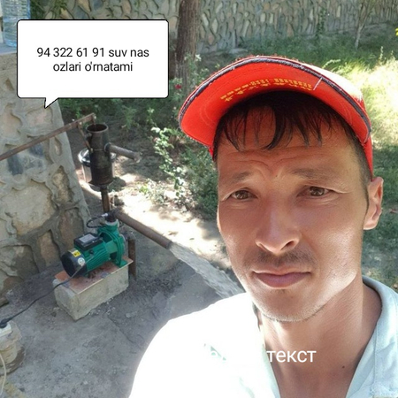 Suvnasozlarini o'rnatamiz tez va arzon