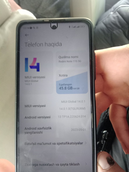 Redmi note 11 S 5j