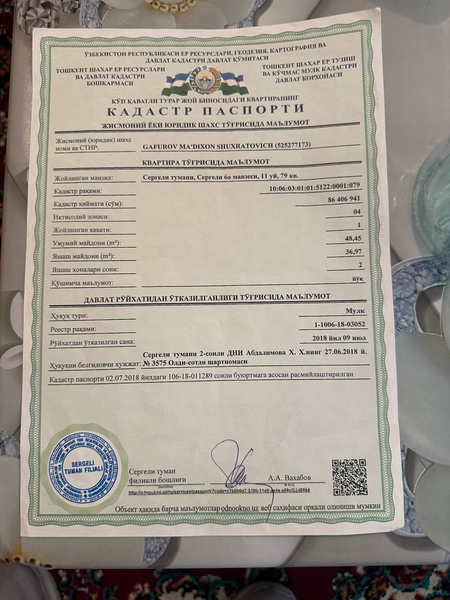 Dom sotiladi Sergeli 6A