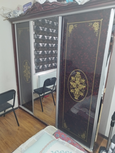 Мебель, кровать с шифоньером