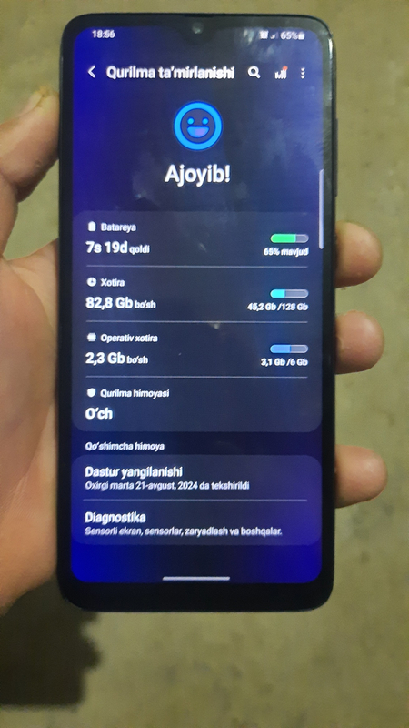 Samsung a 70 6/128