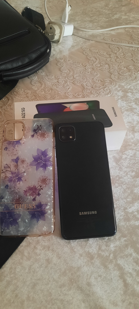 Samsung A22 5G, qora, чёрный