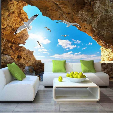 Стереоскопические фотообои с 3d эффектом