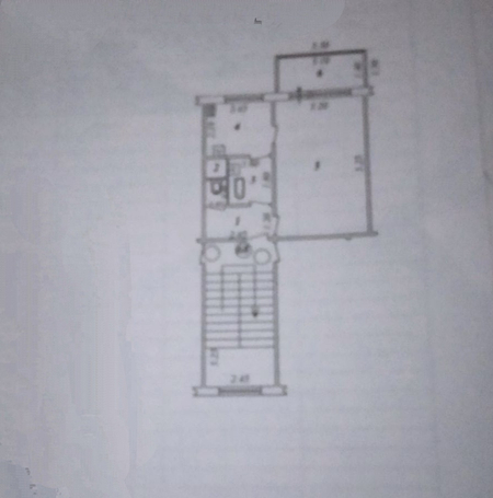 Продается  1/2/4 Панельный массив  с балконом 1,5×3