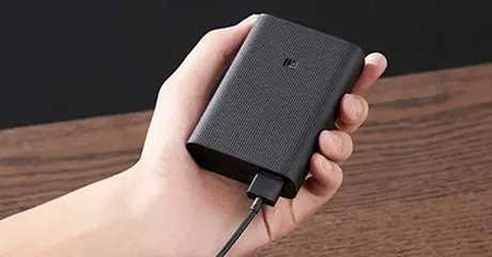 Портативный аккумулятор  Xiaomi Mi Power Bank 3 Ultra Compact черный
