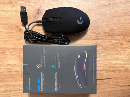 Игровая мышь! Logitech G102 o'yin uchun sichqoncha! USB мышка!