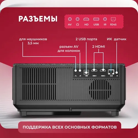 Проектор домашний мультимедийный ThundeaL TD98W