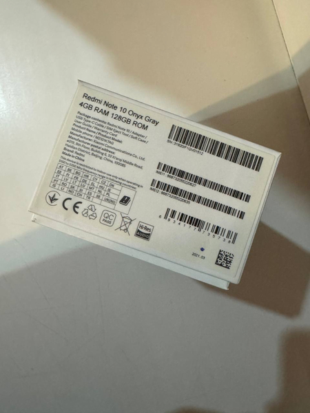 Продается Redmo Note 10 Onyx Gray 4/128