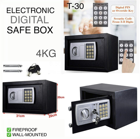Gold safe 31×20×20 см Доставка бепул
