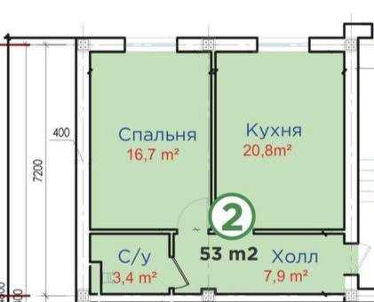 Срочно!!! Продается 2-х комнатная квартира!!!