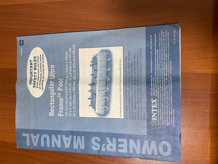 Бассейн каркасный INTEX 400см 200см 100см