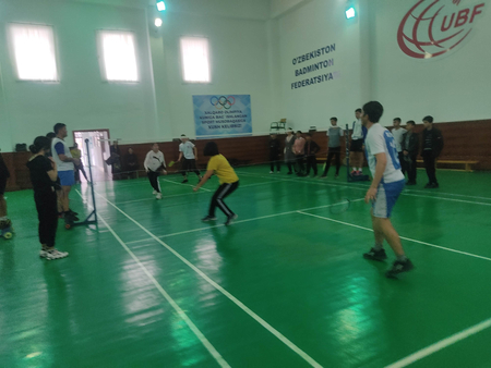 Бадминтон. спорт