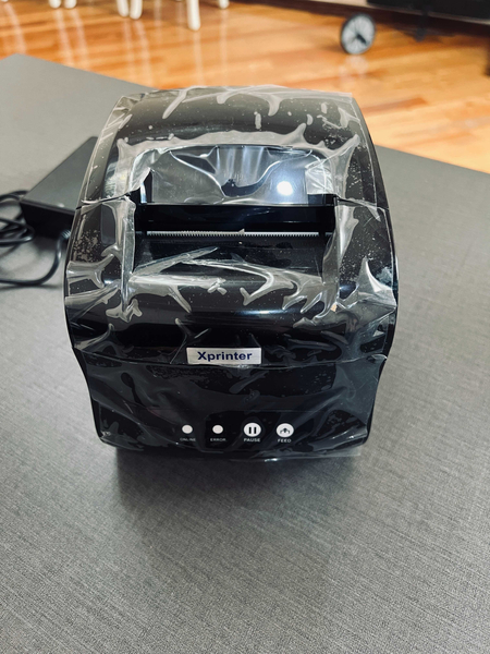Новый Xprinter XP-365B 80mm печатает этикетки