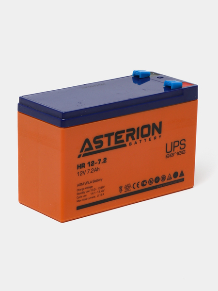 Аккумулятор asterion 12V 7.2Ah