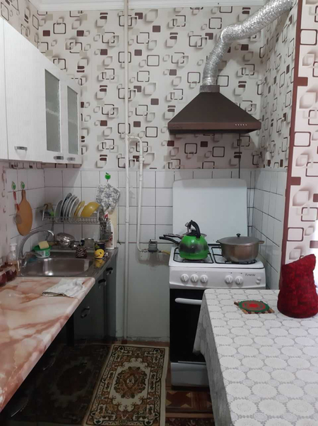 Уй сотилади 1 хонали 2 хона қилинган 38 кв.м
