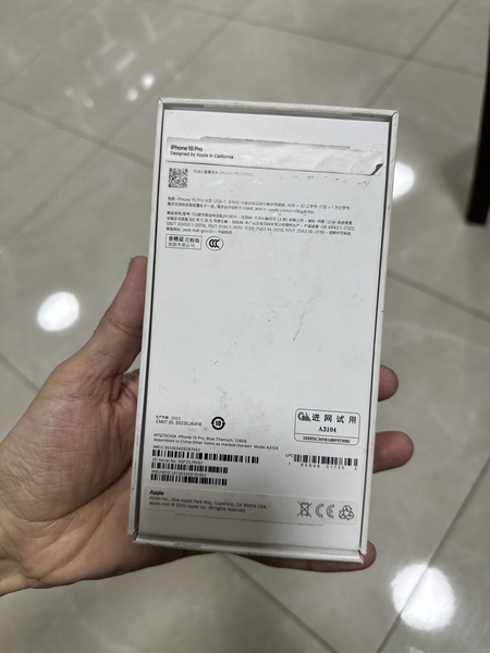 iPhone 15 pro. 128gb. Blue. Dual sim. 96%