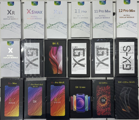 iPhone X va boshqa barcha turdagi telefonlarga LCD ekran (displey) lar