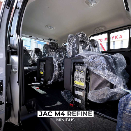 JAC m4. Mikroavtobus. Oq qora rangidan bor.