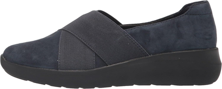 Clarks, Kayleigh Slip. Кожаные/замшевые лоферы из США. Раз 38