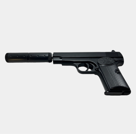 Игрушечный пневматический металлический пистолет Airsoft Gun k17a