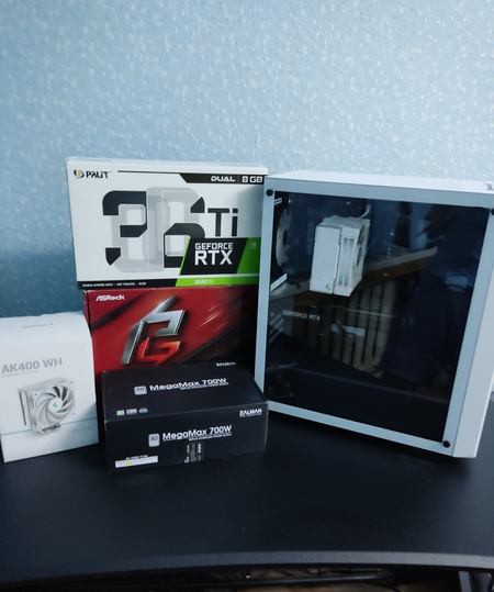 Игровой компьютер rtx 3060ti + core i5 10400