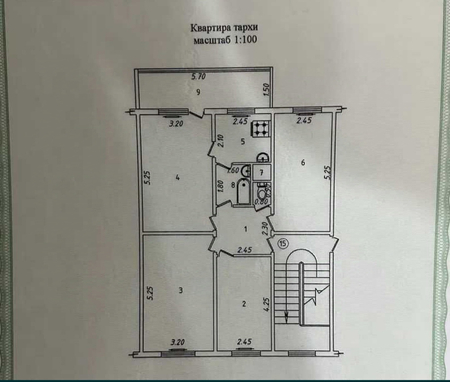 Yunusobod 11 kv mega planet 4/4/4 uy sotiladi ipotekaga