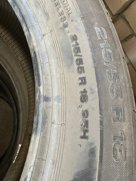 Продаются шины Continental 215/55 R18