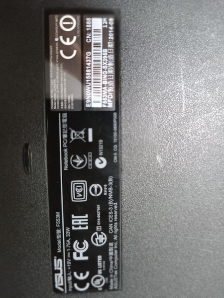 Ноутбук AsuS