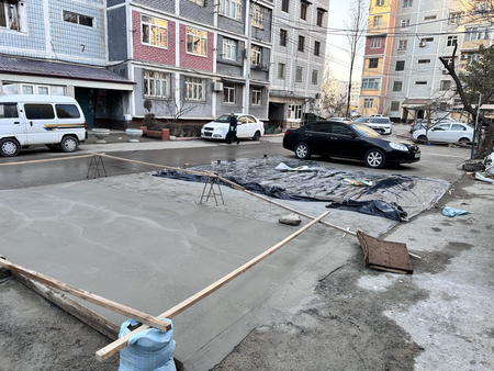 Стяжка/ Бетонирование площадки