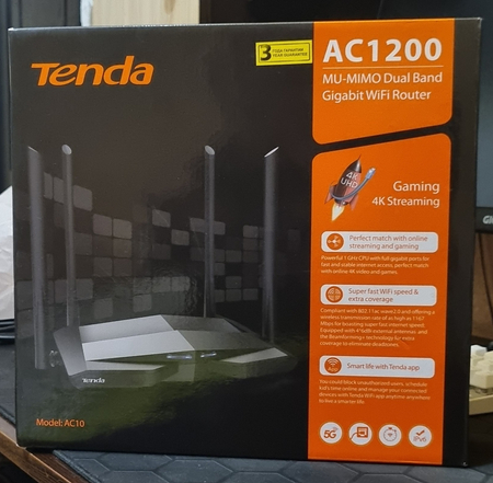 Продаётся Wifi router Tenda AC1200 model ac10