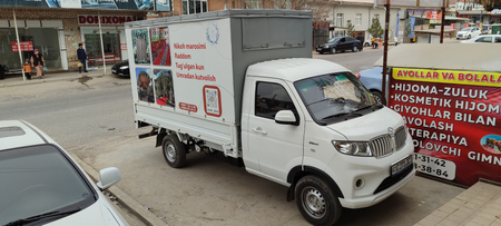 Dostavka yuk tashish hizmati ShIneray T30 da